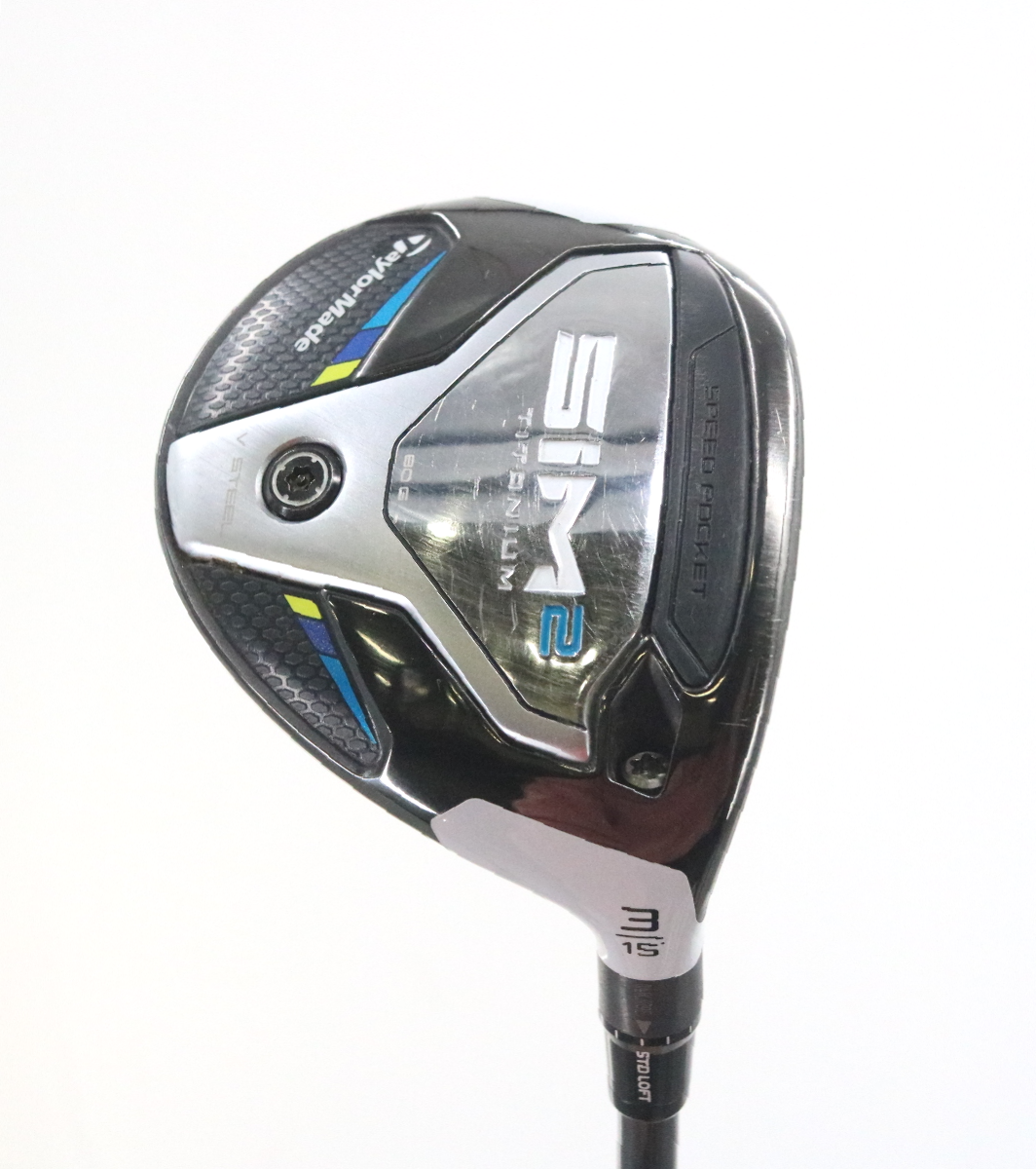 TaylorMade SIM2 Titanium 3 Wood 15 Degrees Graphite Riptide Regular RH ...