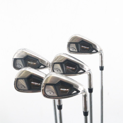 Callaway Rogue ST Max OS Iron Set 6-P Steel Elevate MPH Regular Flex RH ...