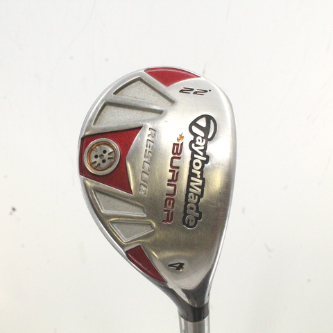 TaylorMade Burner Rescue 4 Hybrid 22 Degrees Graphite REAX R Regular RH M-105216 - Mr Topes Golf