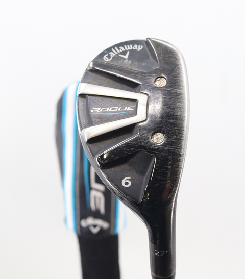 Callaway Rogue 6 Hybrid 27 Deg Graphite Synergy R Regular RH Headcover ...