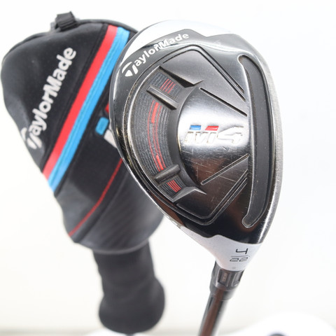 TaylorMade M4 4 Rescue 22 Degrees Fujikura Stiff Headcover Right-Hand ...