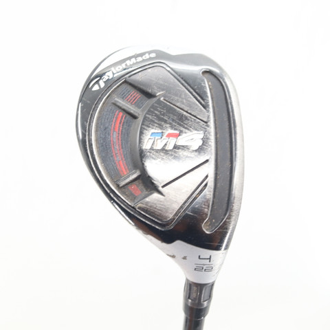 TaylorMade M4 Rescue 4 Hybrid 22 Deg Atmos 6R Regular Flex Right-Hand ...