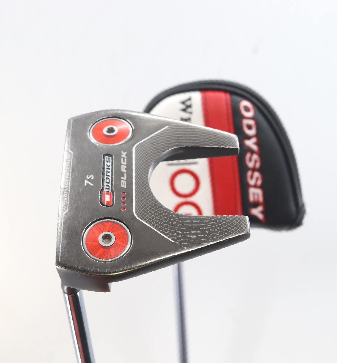 Odyssey O-Works Black 7S Putter 34 Inches Steel Left Handed Headcover M ...