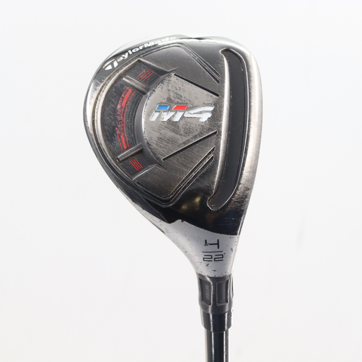 TaylorMade M4 Rescue 4 Hybrid 22 Deg Atmos 7S Stiff Flex Right-Hand F-106421 - Mr Topes Golf