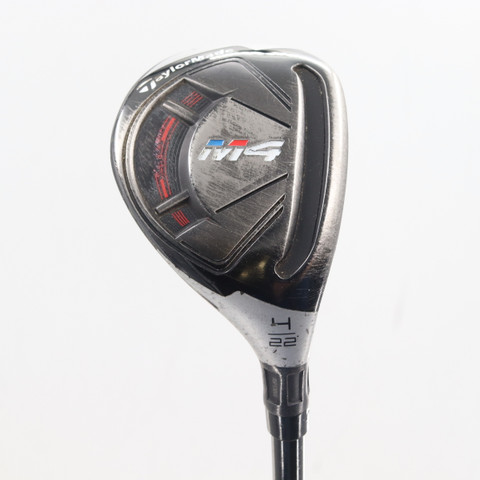TaylorMade M4 Rescue 4 Hybrid 22 Deg Atmos 7S Stiff Flex Right-Hand F-106421 - Mr Topes Golf