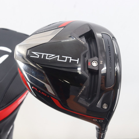 TaylorMade Stealth Plus + Driver 9 Deg Hzrdus 5.5 Regular flex Headcovr ...