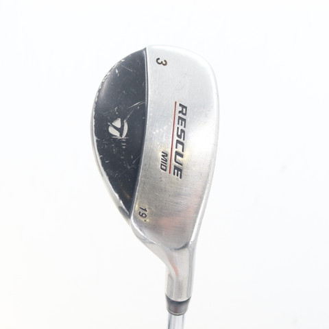 TaylorMade Rescue Mid 3 Hybrid 19 Deg Steel Shaft S Stiff Right-Hand P ...