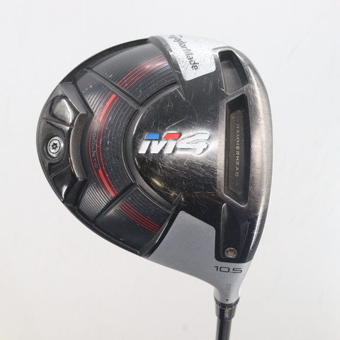 TaylorMade M4 Driver 10.5 Deg Graphite Atmos R Regular CRACK ON HEAD TG ...