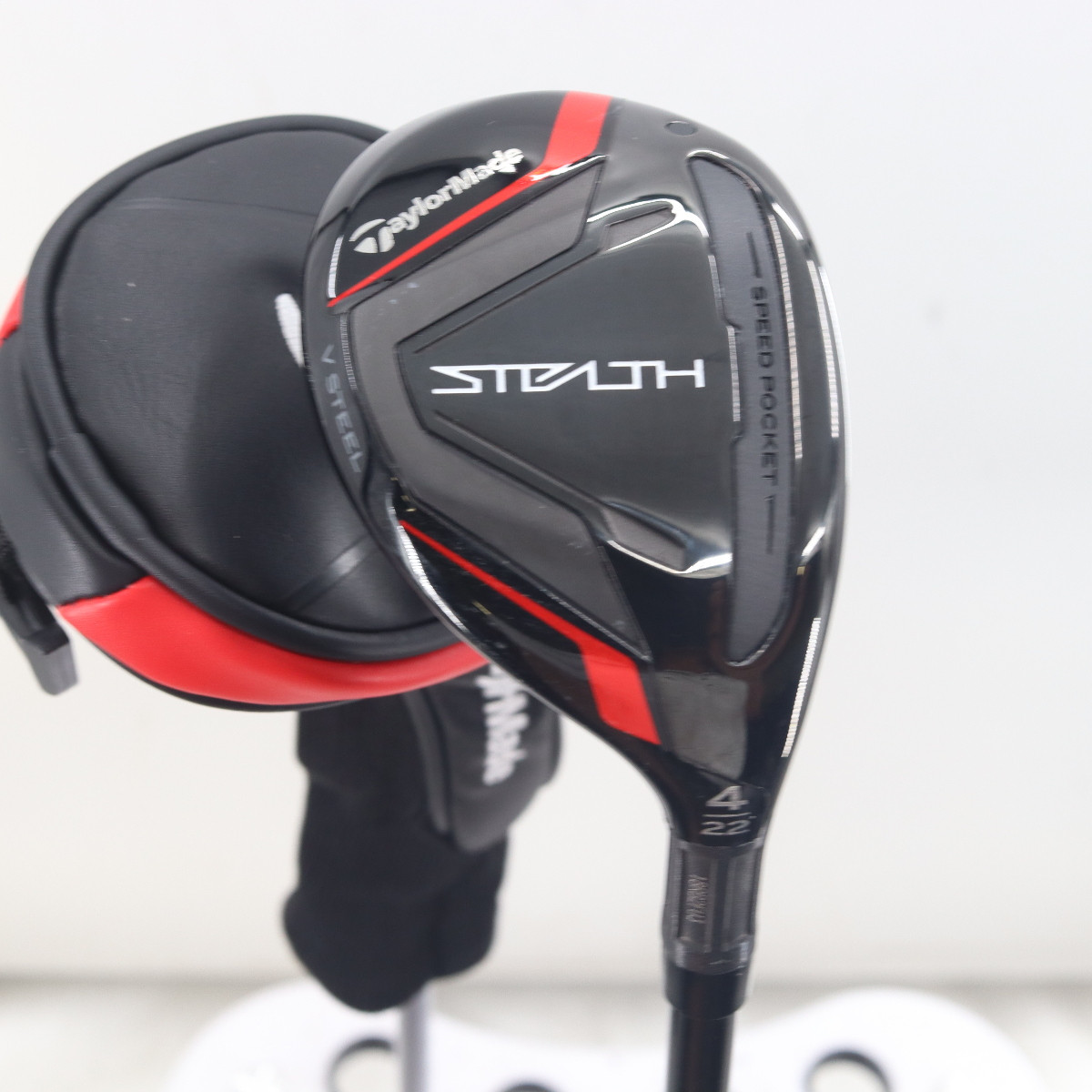 TaylorMade Stealth Rescue 4 Hybrid 22 Deg Regular Headcover Right-Hand T-106662 - Mr Topes Golf