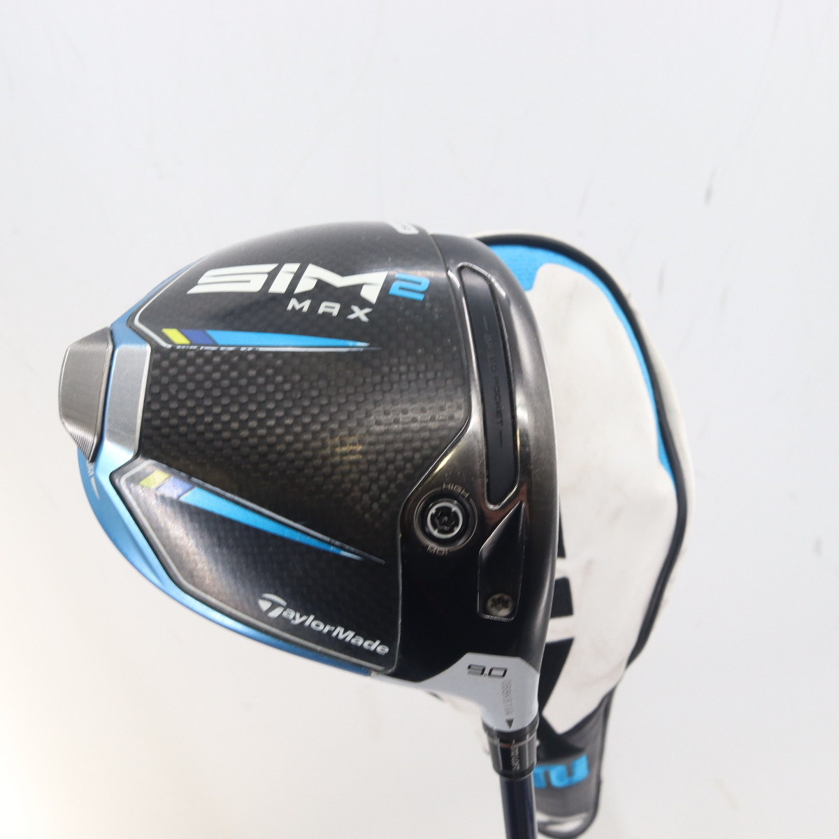TaylorMade SIM 2 Max Driver 9.0 Deg Graphite Senior Flex RH Headcover F-106746 - Mr Topes Golf