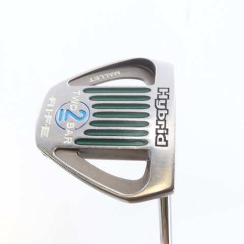 RIFE Two Bar Center Shafted Hybrid Mallet Putter 35 Inches Right Handed ...