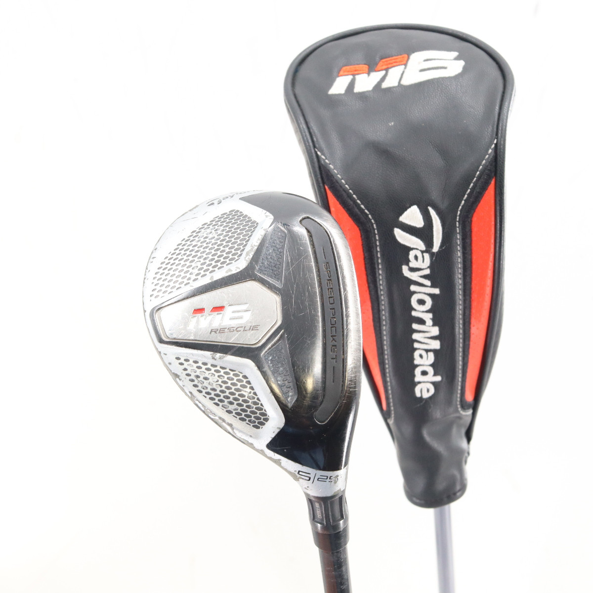 TaylorMade M6 Rescue 5 Hybrid 25 Degrees Fujikura Regular Flex Right ...