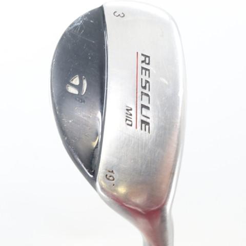 TaylorMade Rescue Mid 3 Hybrid 19 Degrees Graphite Regular R Right-Hand ...