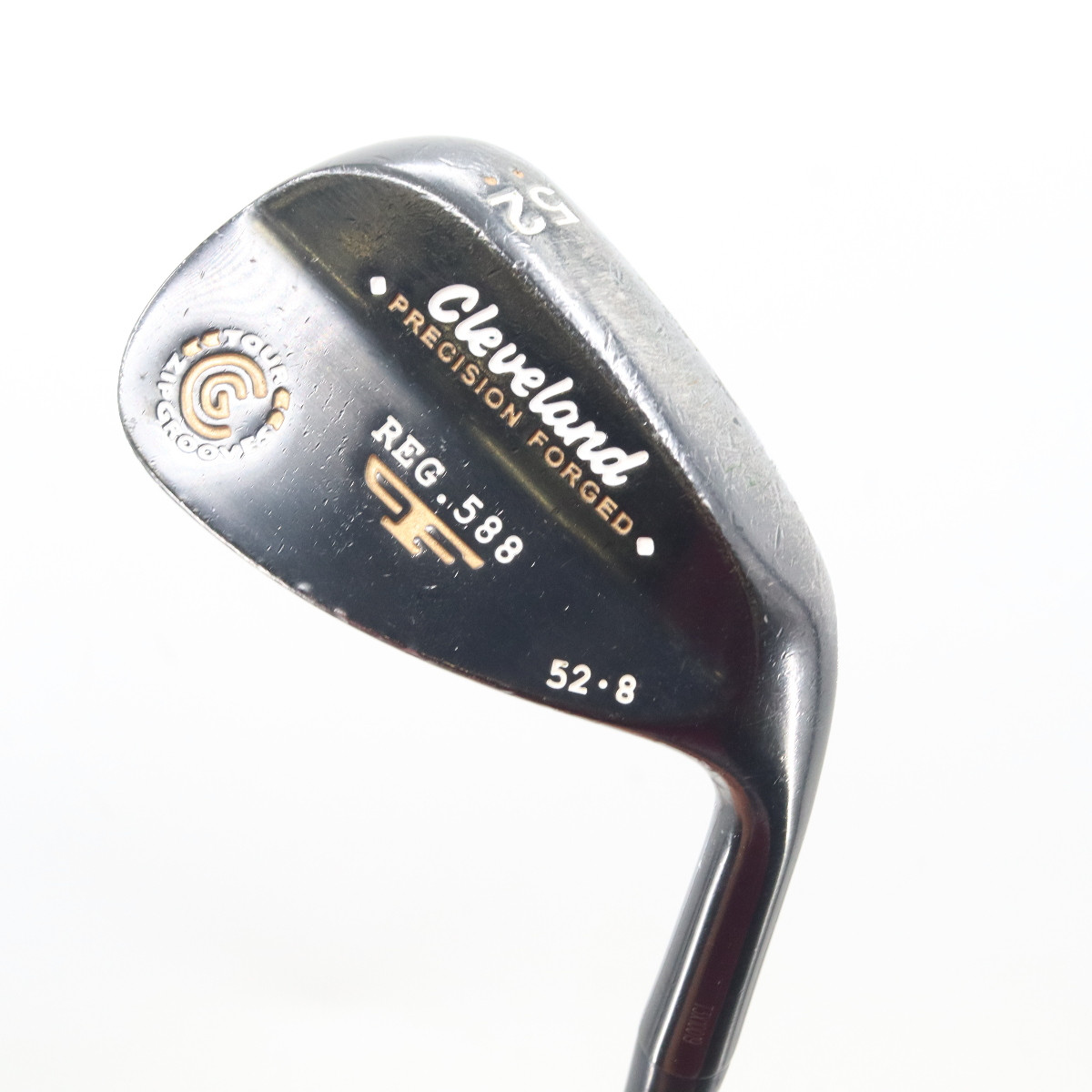 Cleveland Reg 588 Forged Black Pearl G Gap Wedge 52 Deg 52.08 Steel RH ...