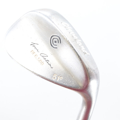 Cleveland Reg. 588 Tour Action Satin Chrome G GW Gap Wedge 51 Deg Steel ...