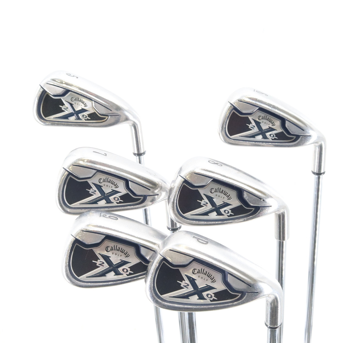Callaway X-20 Iron Set 5-P Steel Shaft Uniflex Right-Handed G-107015 ...