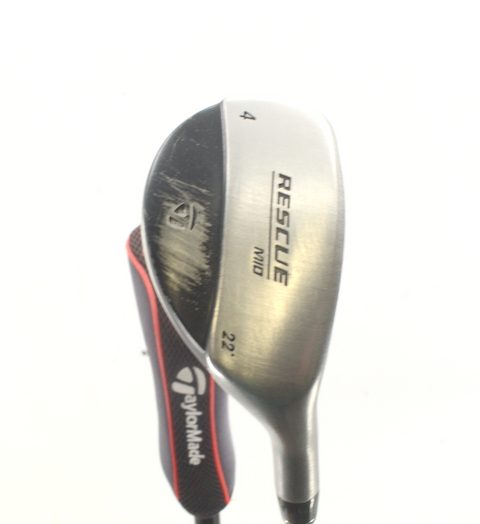 TaylorMade Rescue Mid 4 Hybrid 22 Deg Steel Regular Flex Right Handed M-107699 - Mr Topes Golf