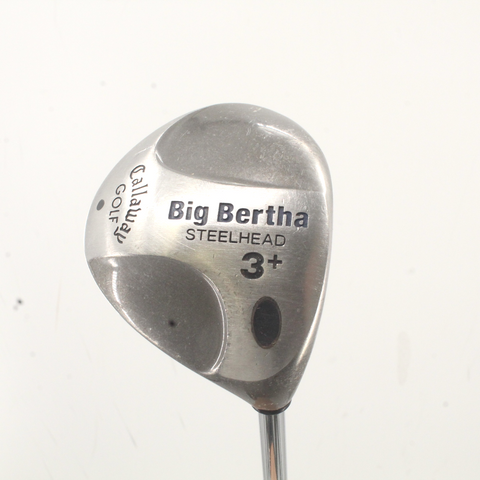 Callaway Big Bertha Steelhead Plus 3+ Wood Steel Uniflex Right Handed M ...
