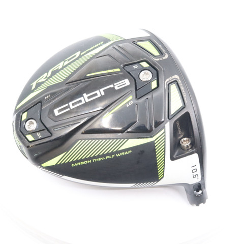 Cobra Rad Speed Radspeed Driver 10.5 Deg Right-Hand HEAD CLUBHEAD ONLY ...