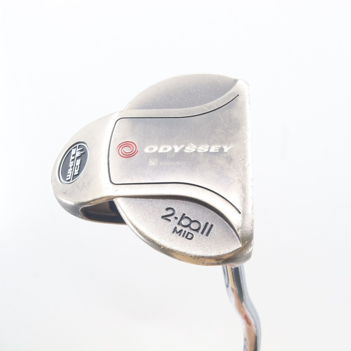 Odyssey White Ice 2-Ball Mid Putter 43 Inch Steel RH *NO GRIP* M-108004 ...