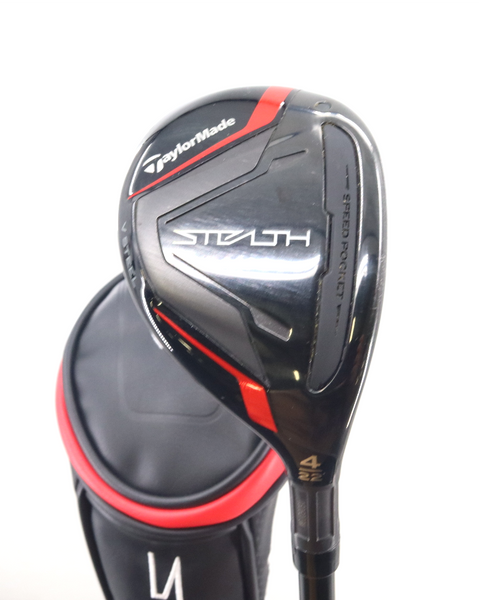 TaylorMade Stealth Rescue 4 Hybrid 22 Deg Regular Headcover Right Hand M-108299 - Mr Topes Golf
