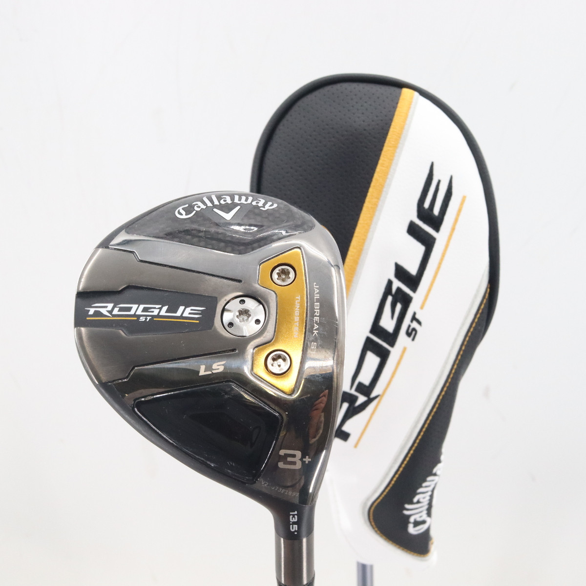 Callaway Rogue ST LS 3+ Wood 13.5 Deg Graphite Stiff RH Headcover F ...