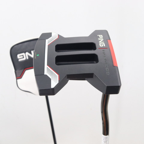 Ping Harwood Mallet Putter Green Dot 35 Inch 35" Steel RH HeadCover S ...