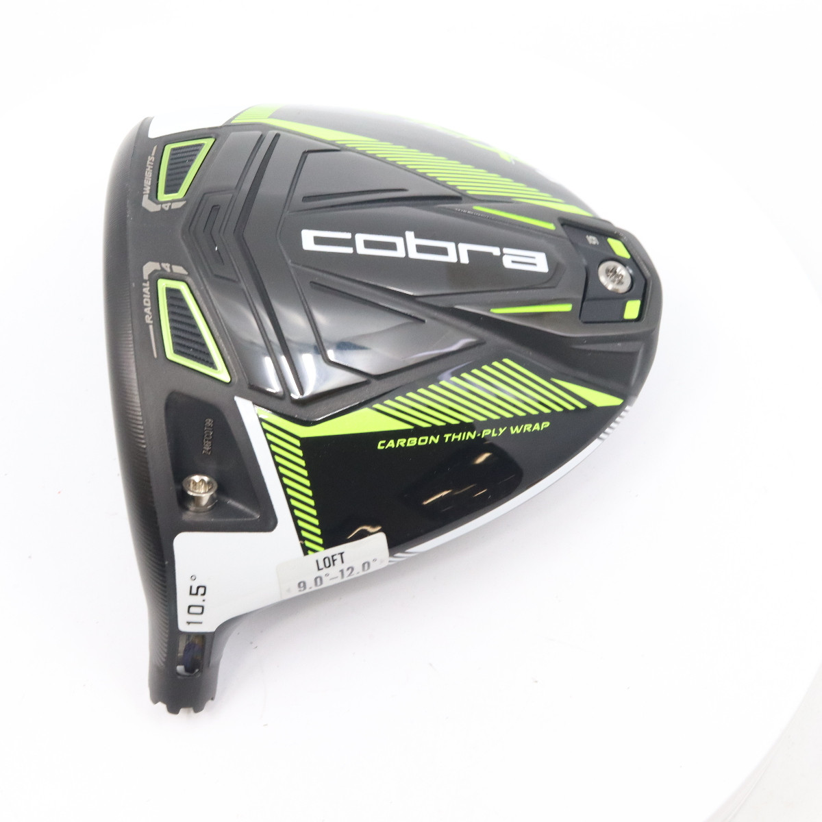 Cobra Rad Speed Radspeed XB Driver 10.5 Deg Left-Hand HEAD CLUBHEAD ...