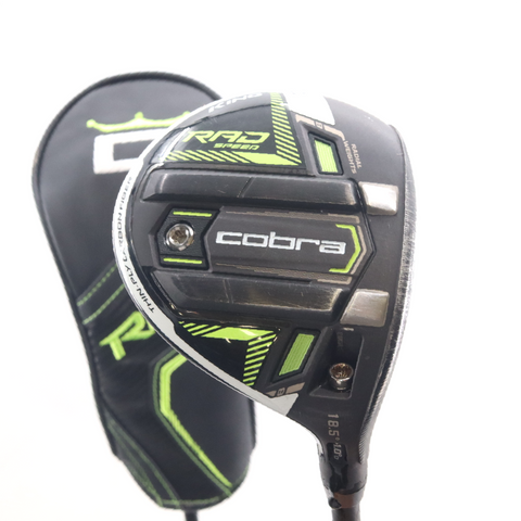 Cobra King Radspeed 5 Wood 18.5 Deg Graphite Regular Flex Headcover RH ...