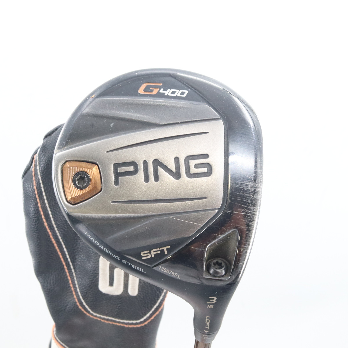 PING G400 SFT 3 Wood 16 Deg Graphite Alta CB Senior Flex RH Headcover P ...