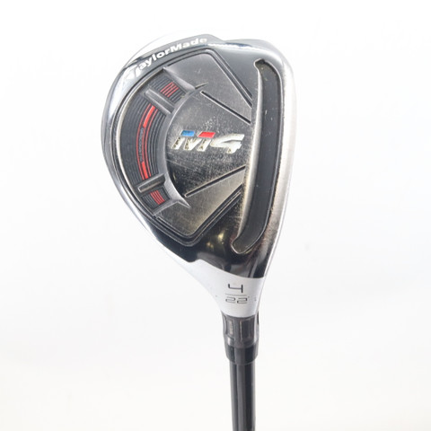 TaylorMade M4 Rescue 4 Hybrid 22 Deg Atmos 6R Regular Flex Right-Hand F ...