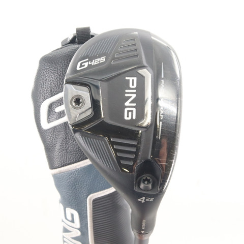 PING G425 4 Hybrid 22 Degrees Graphite Shaft Regular Flex RH Headcover ...