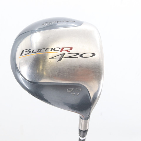 TaylorMade Burner 420 Driver 9.5 Degrees Graphite Stiff Flex Right-Hand ...