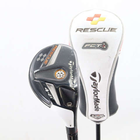 TaylorMade Rescue FCT 4 Hybrid 21 Degree Graphite S Stiff Flex RH F ...
