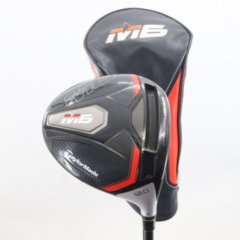 TaylorMade M6 Driver 12.0 Degrees Graphite Atmos 6S Stiff Headcover RH ...