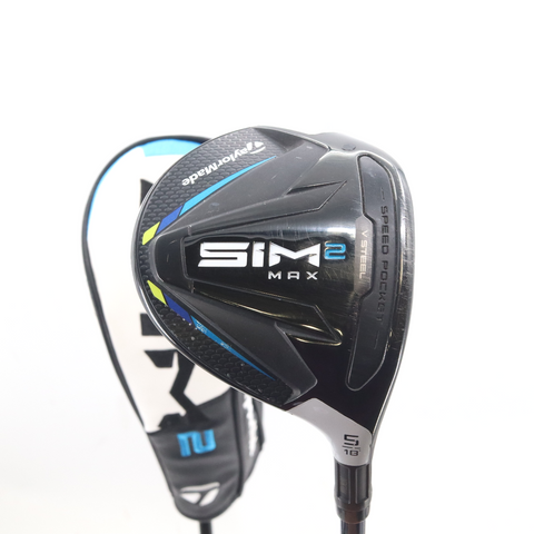 TaylorMade SIM2 Max Fairway 5 Wood 18 Deg Graphite A Senior Right-Hand ...