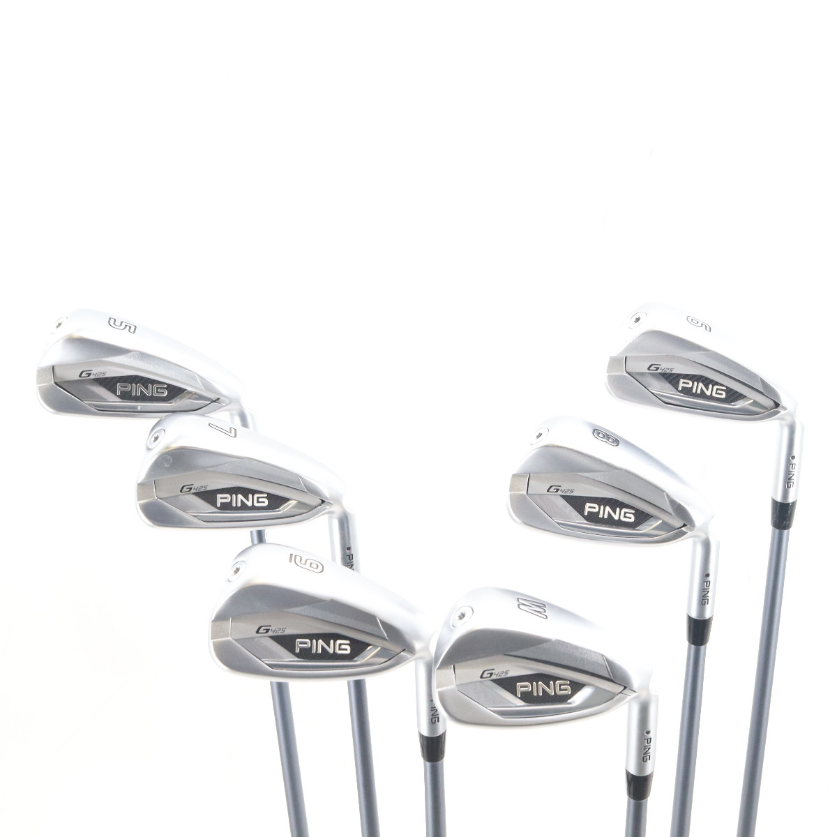 PING G425 Iron Set 5-W Black Dot Graphite Alta CB R Regular Right-Hand G-110850 - Mr Topes Golf