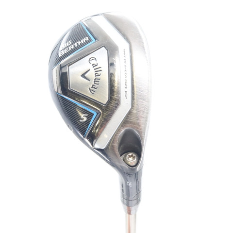 Callaway Big Bertha 5 Hybrid 25 Deg Graphite Recoil F1 Ladies Flex RH P ...
