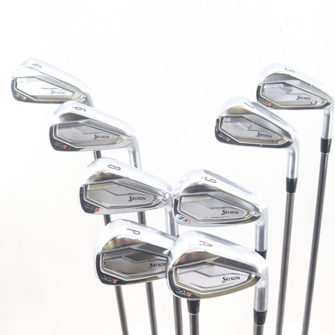 Srixon Forged ZX5 Iron Set 4-P,A SteelFiber i70 Regular Flex Right-Hand ...