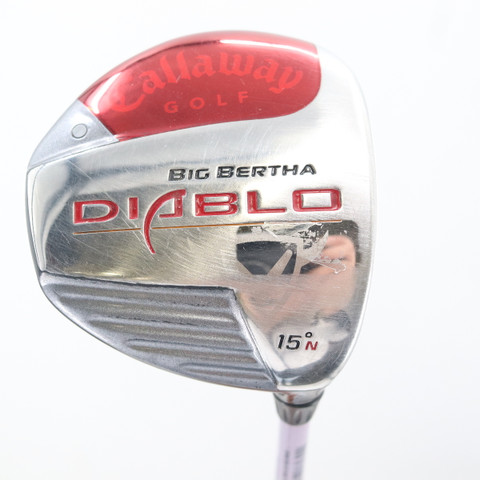 Callaway Big Bertha Diablo Neutral Wood 15 Degrees Graphite Regular RH ...