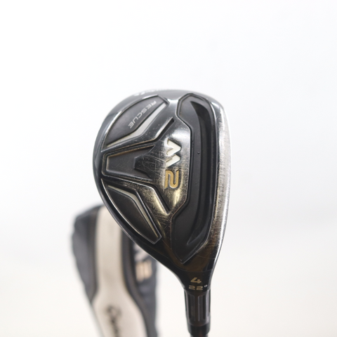 TaylorMade M2 Rescue 4 Hybrid 22 Deg Graphite M Senior Flex Right-Hand M-113287 - Mr Topes Golf