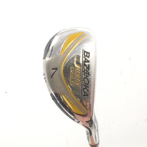 Tour Edge Bazooka Jmax Gold 7 Iron-Wood 33 Deg A Senior Flex Right-Hand ...
