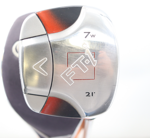 Callaway FT-i Squareway 7 Fairway Wood 21 Deg Graphite Ladies Headcover ...