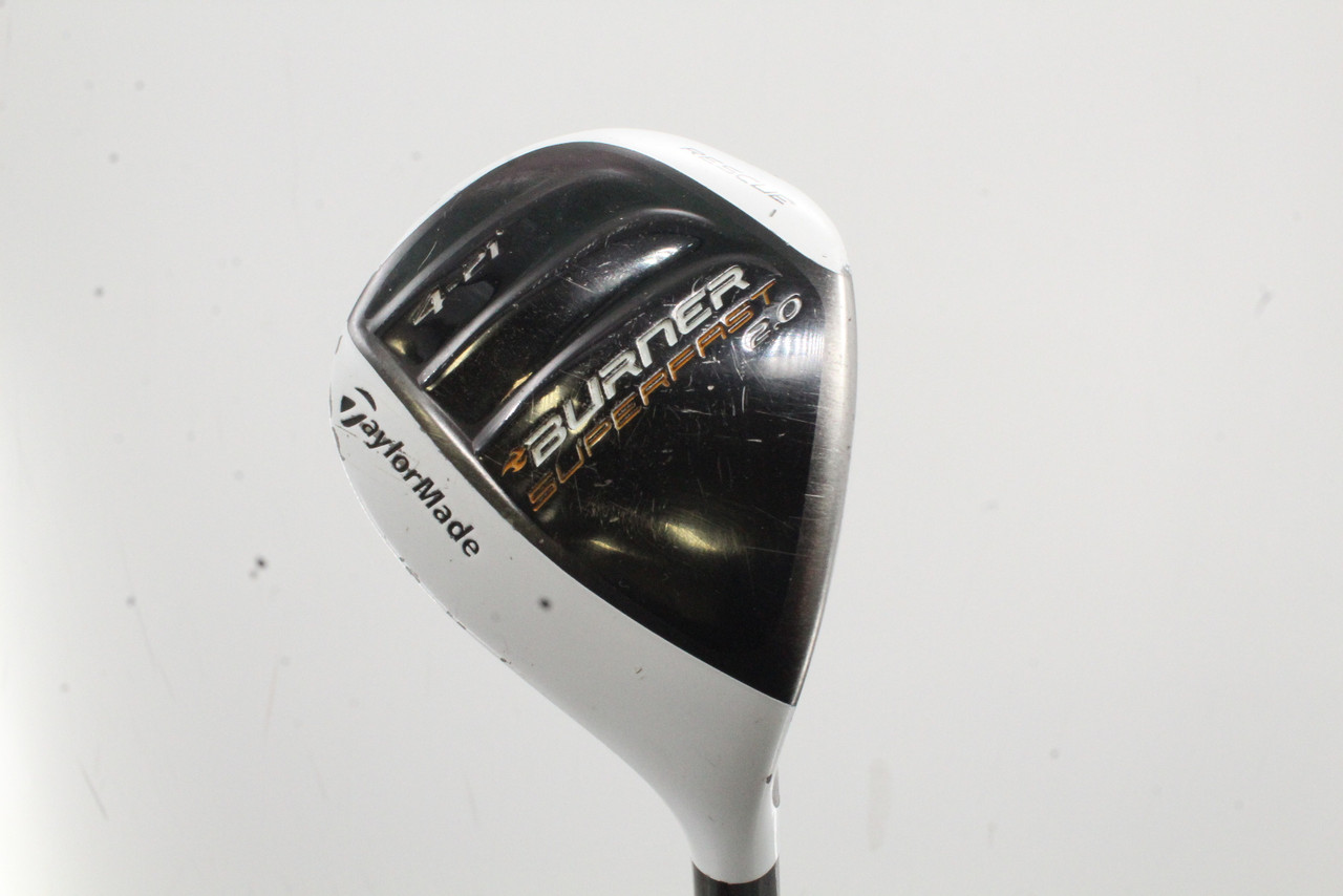 TaylorMade Burner Superfast 2.0 Rescue 4 Hybrid 21 Deg Graphite Regular ...