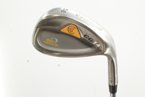 Cleveland CG14 Black Pearl Zip Grooves Wedge 58 Deg 58.10 Steel Shaft C ...