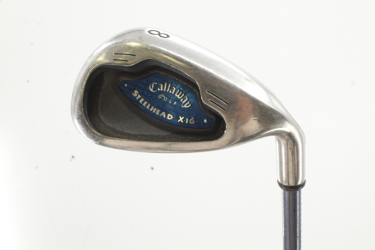 Callaway Steelhead X-16 X16 Individual 8 Iron Graphite Regular Flex RH ...