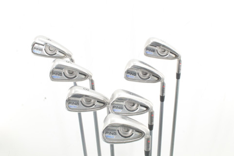 Ping G Iron Set 4-W Red Dot Graphite TFC 419 Regular Flex Right-Hand G ...
