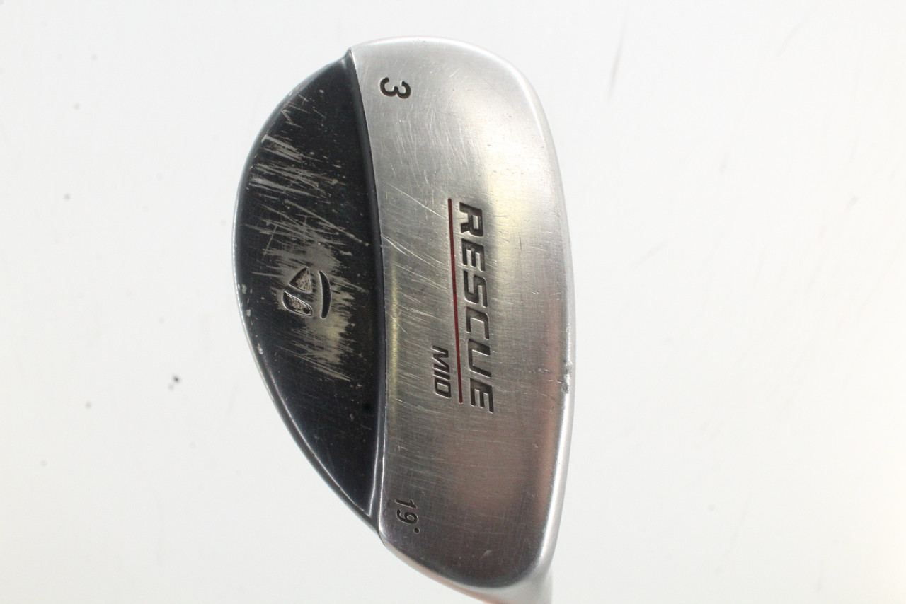 TaylorMade Rescue Mid 3 Hybrid 19 Degrees Graphite Regular R Right-Hand ...
