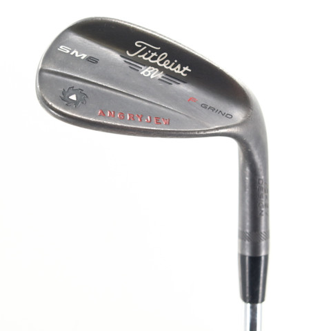 Titleist SM6 Vokey Jet Black G GW Gap Wedge 52 Deg 52.12F Steel RH P-115179 - Mr Topes Golf