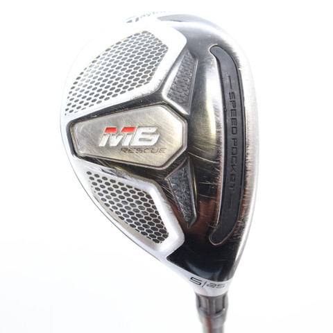 TaylorMade M6 Rescue 5 Hybrid 25 Deg Graphite Atmos Regular Right Hand ...